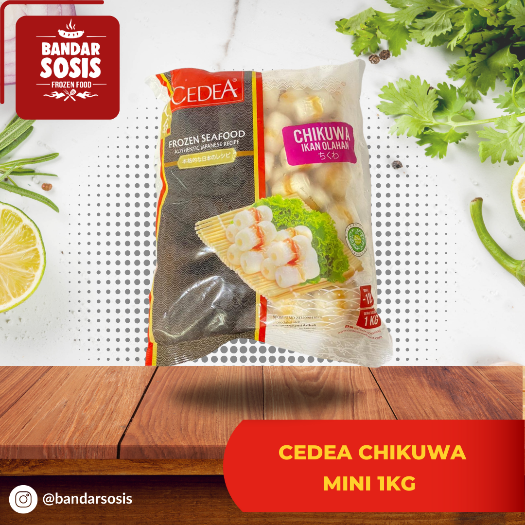 CEDEA CHIKUWA MINI 1KG - Bandar Sosis