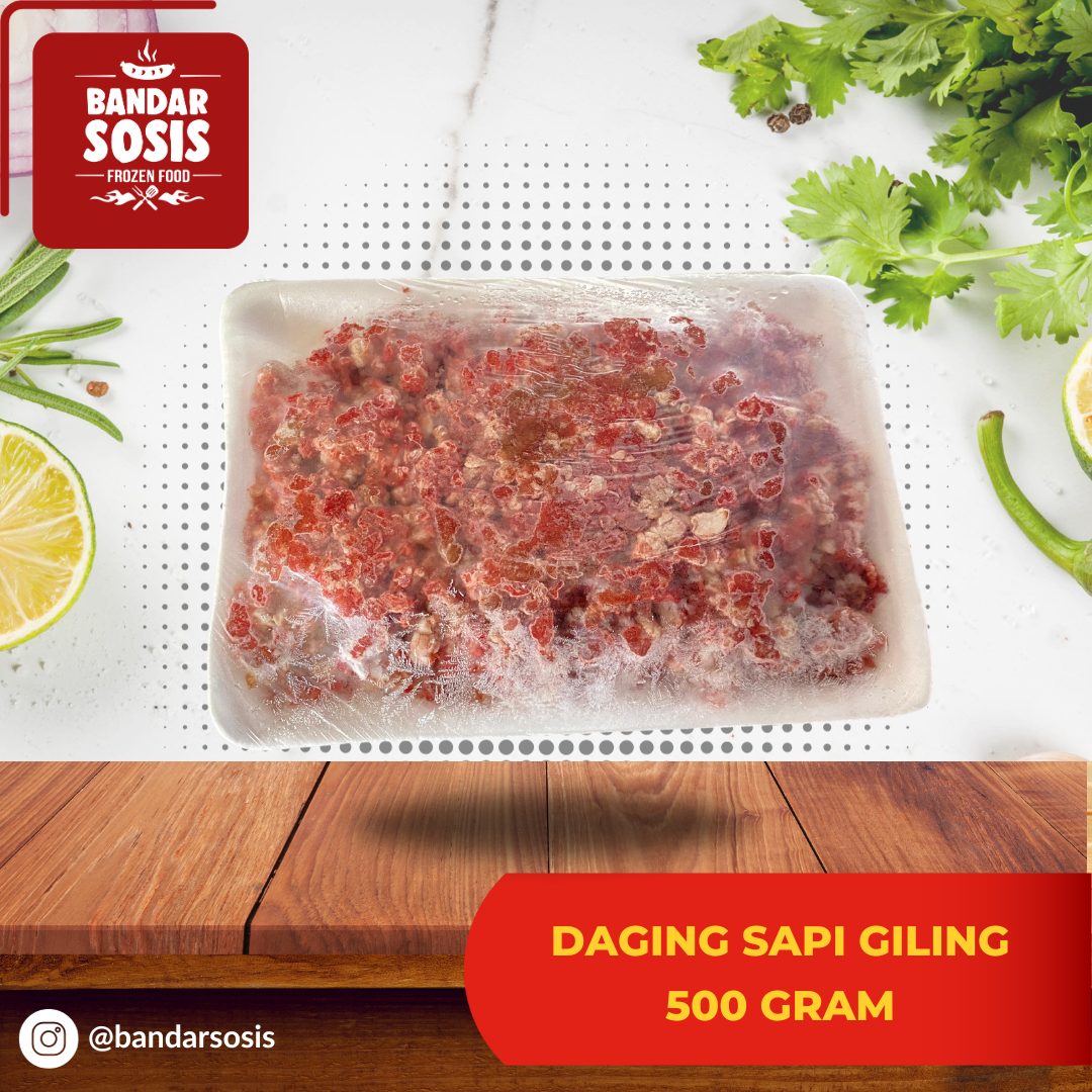 DAGING SAPI GILING 500 GRAM Bandar Sosis